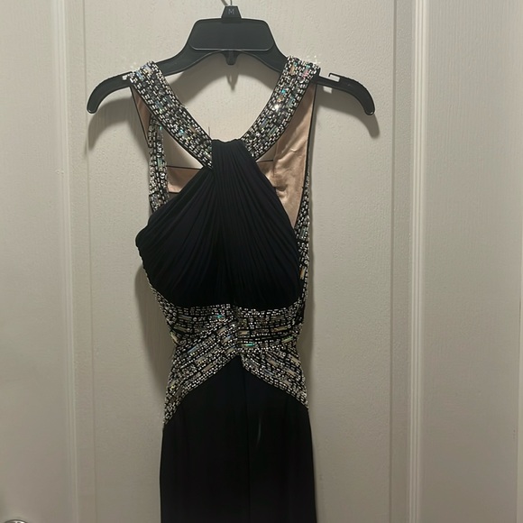 Betsy & Adam | Dresses | Navy Blue Badazzled Prom Dress | Poshmark